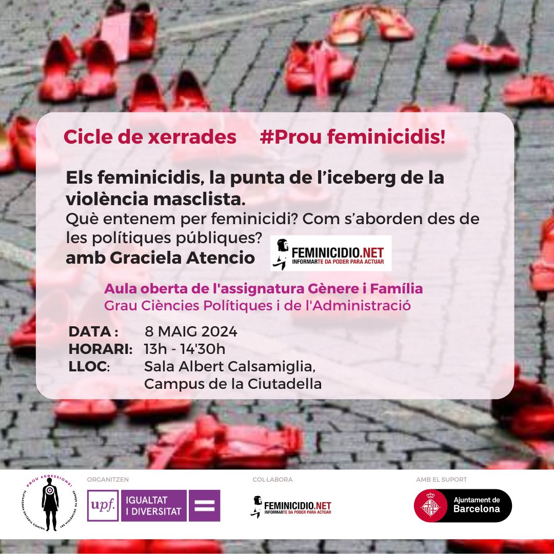 Xerrada Proufeminicidis A Lupf Com Saborden Els Assassinats Per